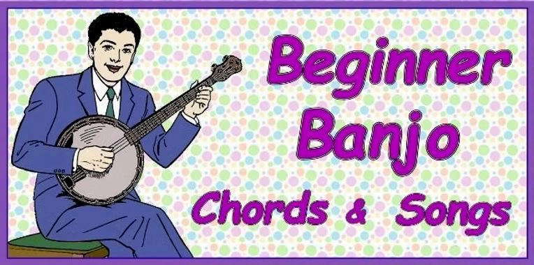 Songs for Banjo – for Beginners – Cathy's Chords
